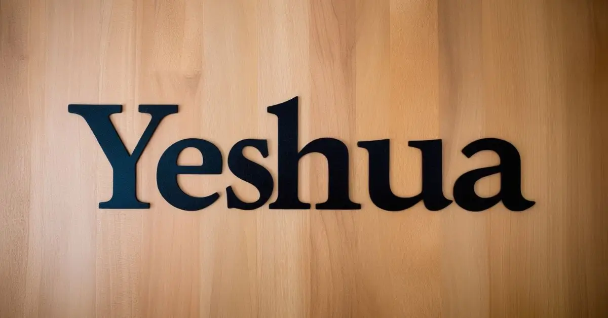 Yeshua: Understanding the Historical and Spiritual Significance ...