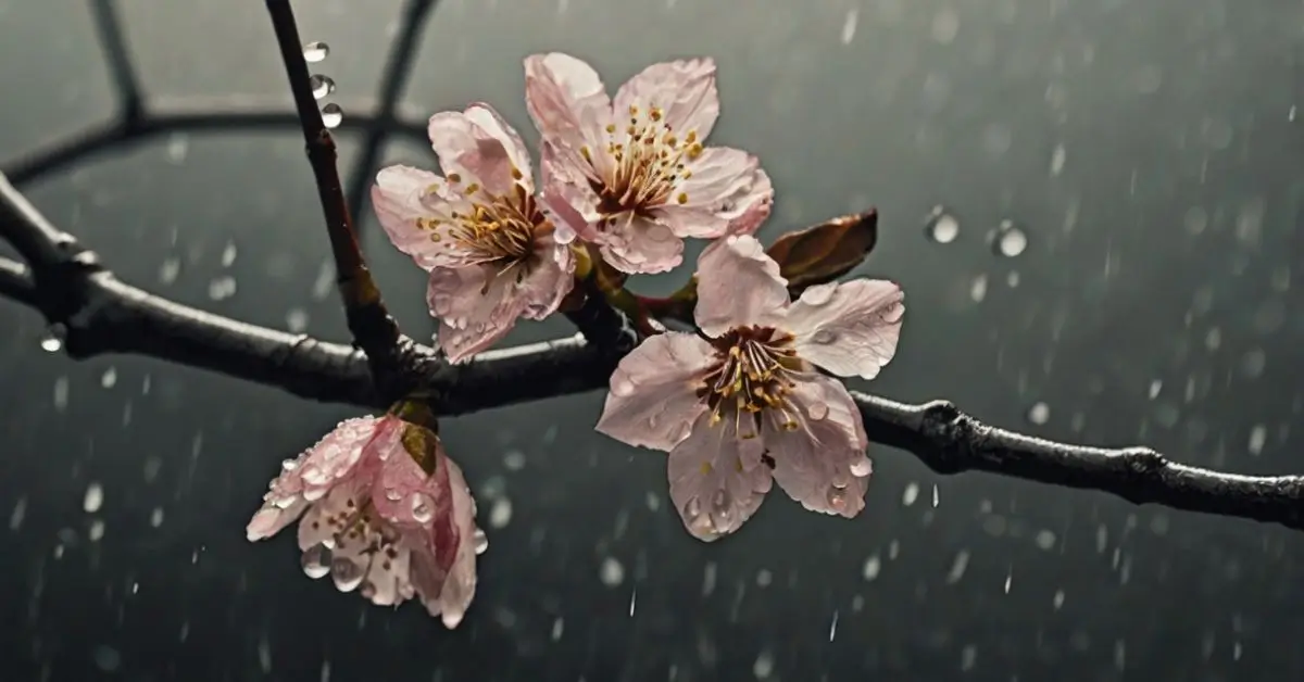 Tears on a Withered Flower: A Symbol of Beauty and Sorrow - alexander ...