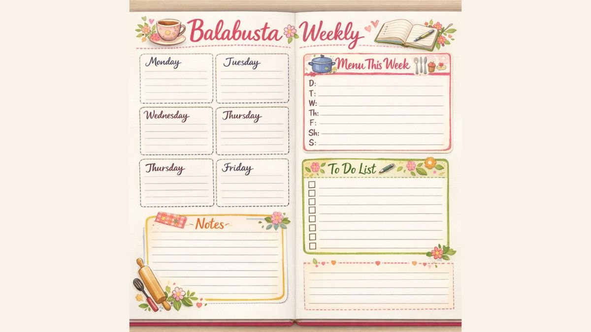 Balabusta Weekly Magazine: Guide for Modern Homemaking