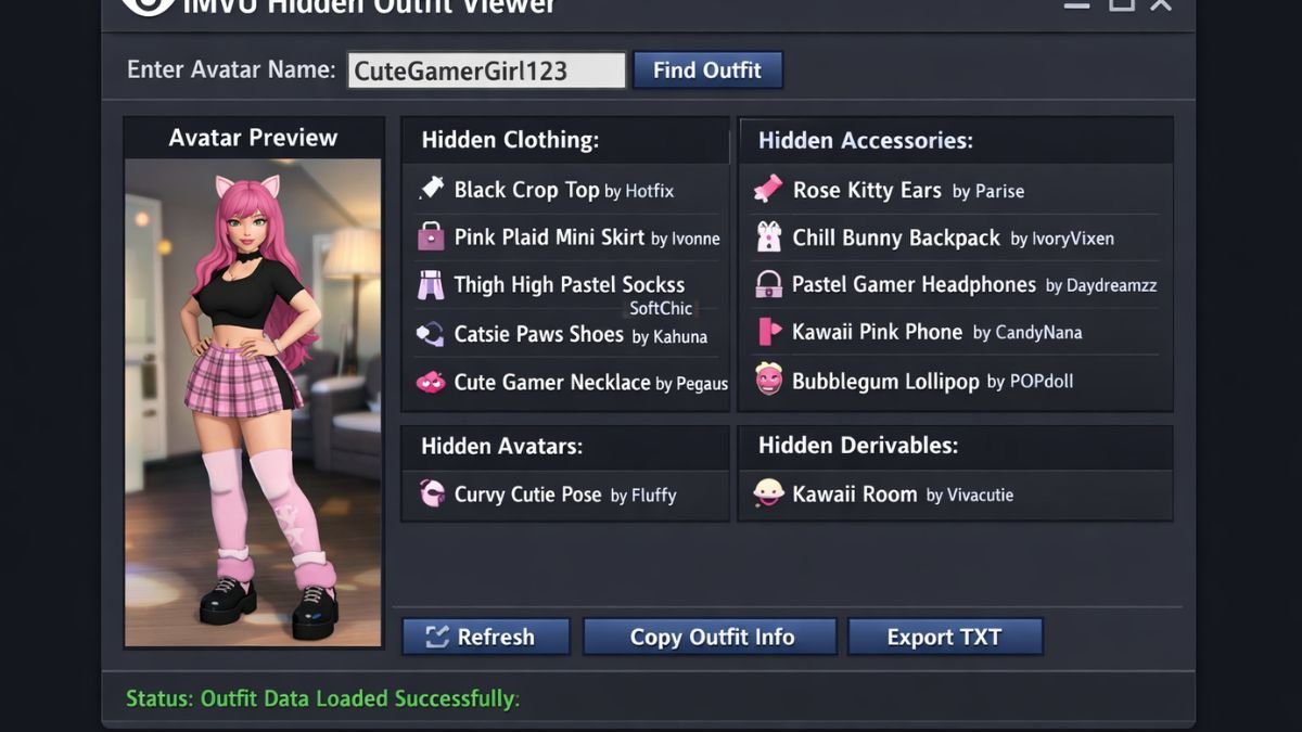 IMVU Hidden Outfit Viewer: What You Should Know Before You Try One